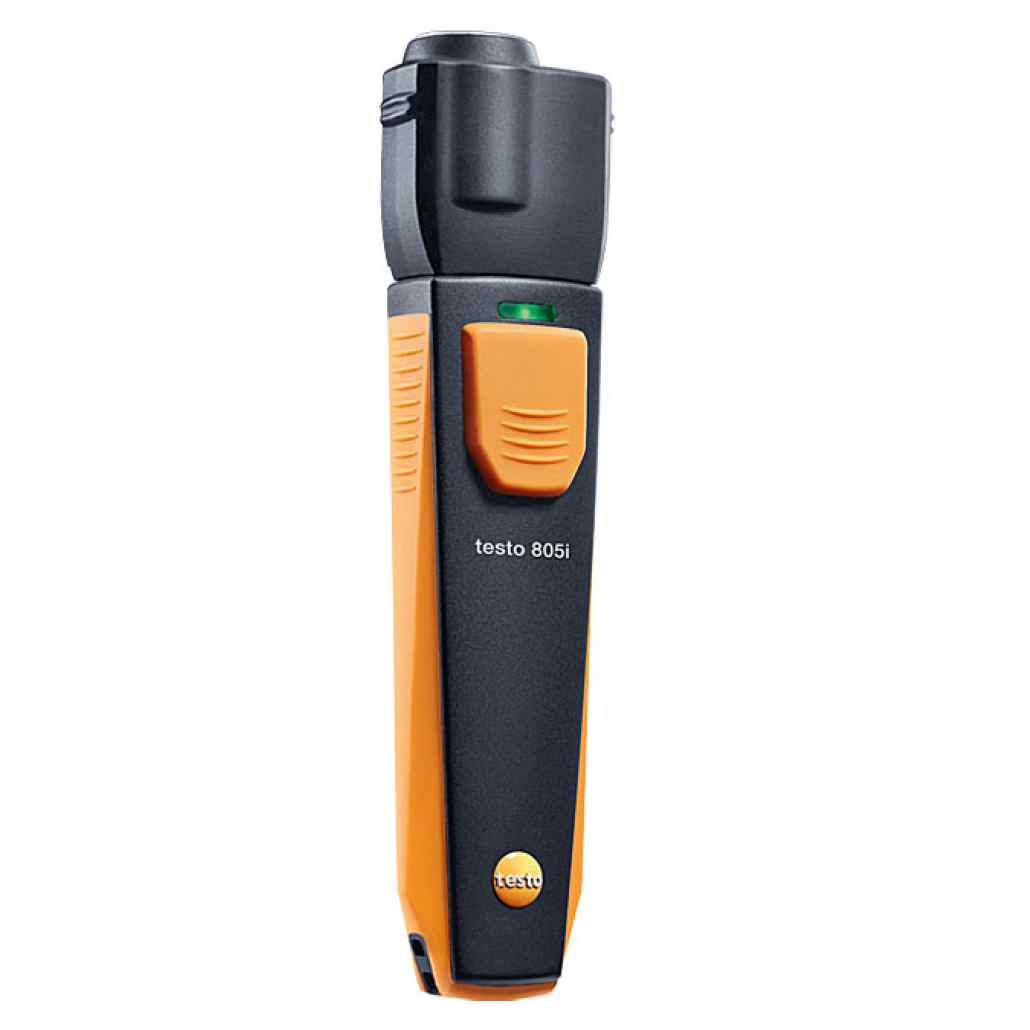 Testo 805i - Infraroodthermometer bediend door smartphone - Sensors.nl