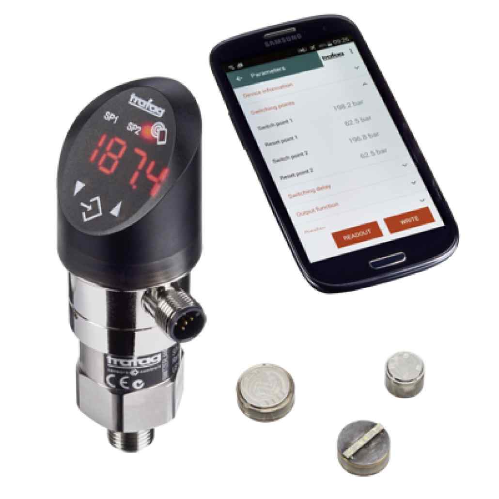 Trafag Pressure transmitter with display DPS10.0PAP1 / 0...10.0 Bar ...