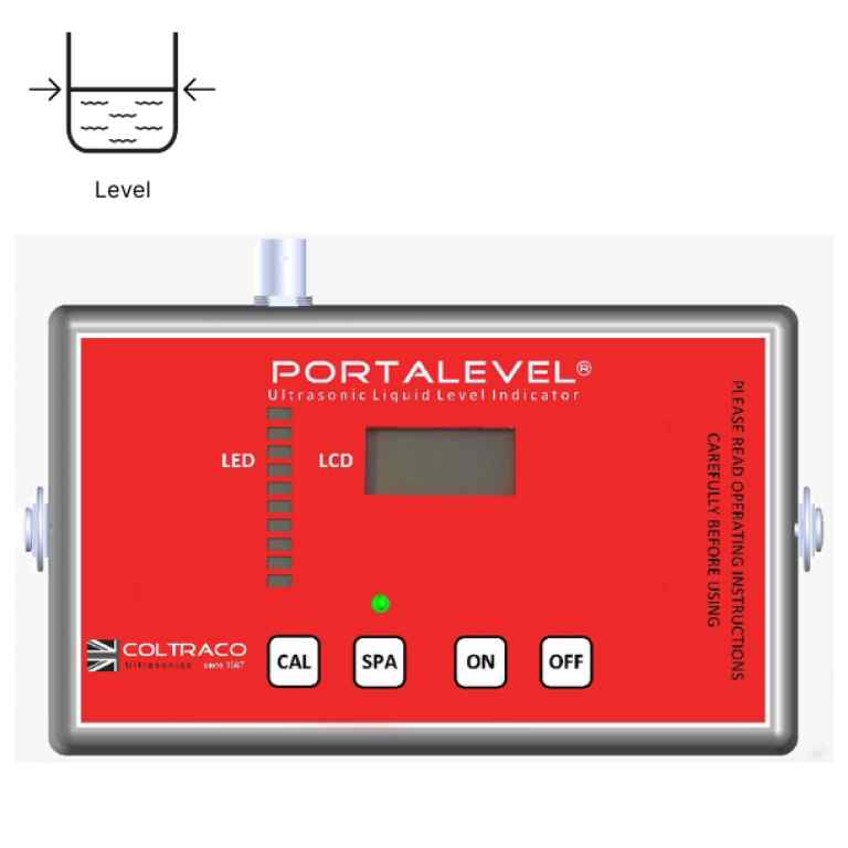 Portable ultrasonic level indicator Portalevel® ORIGINAL (229-334 ...