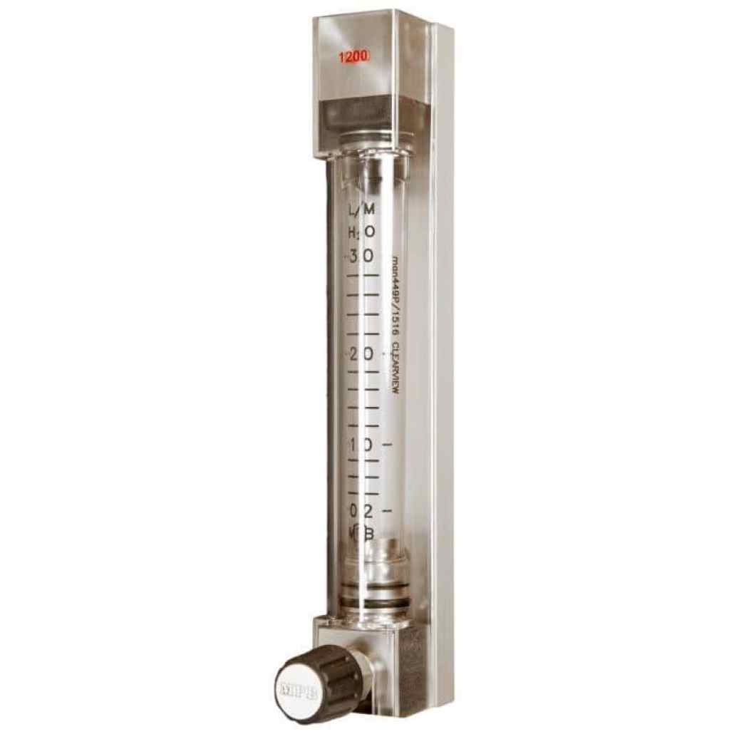 Variable Area (VA) Flowmeter Series 1200 SVC (165 MM with valve), Flow ...
