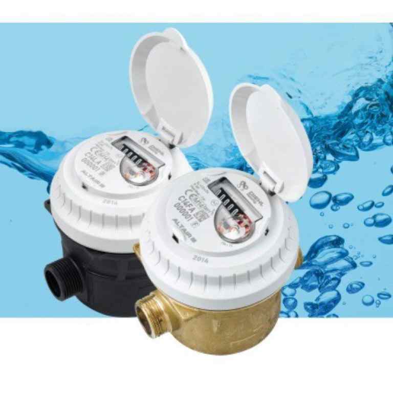 Altair V4 DN20 Volumetric Water Meter (brass) - Sensors.nl