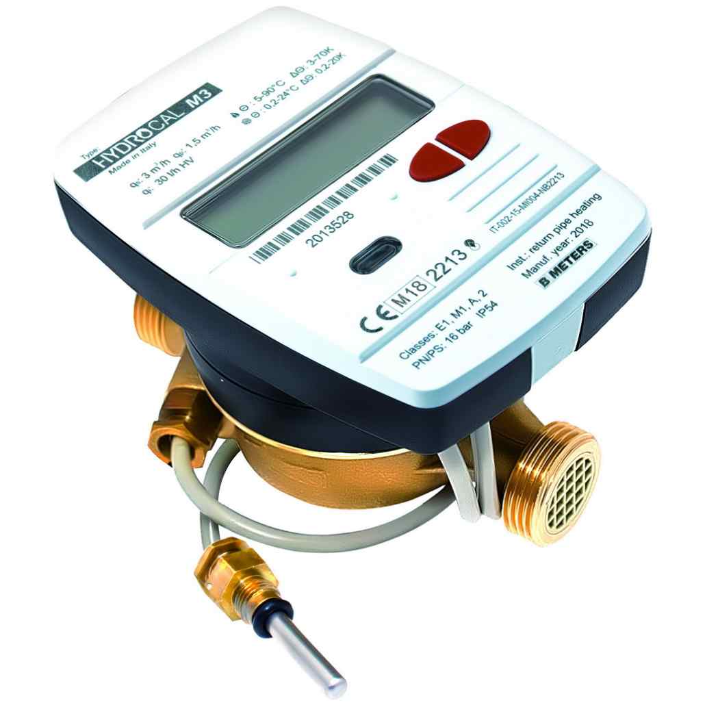 Energiemeter - warmtemeter Hydrocal-M3 / retour QP=2,5M3/H QS=5.0M3/H ...