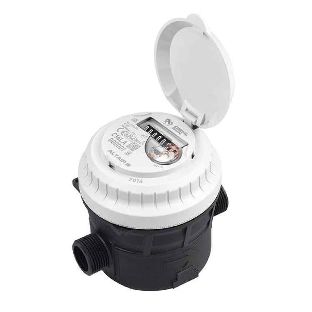 Altair V4 DN20 Volumetric Water Meter (brass) - Sensors.nl