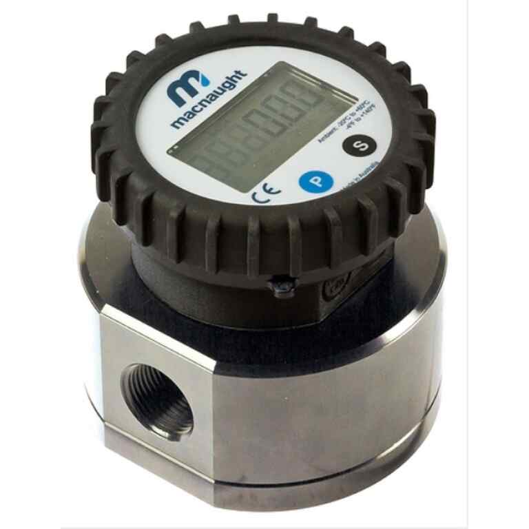 MX12P-1TD MX SERIES OVAL GEAR FLOWMETER + PRA DIGITAL REGISTER - Sensors.nl